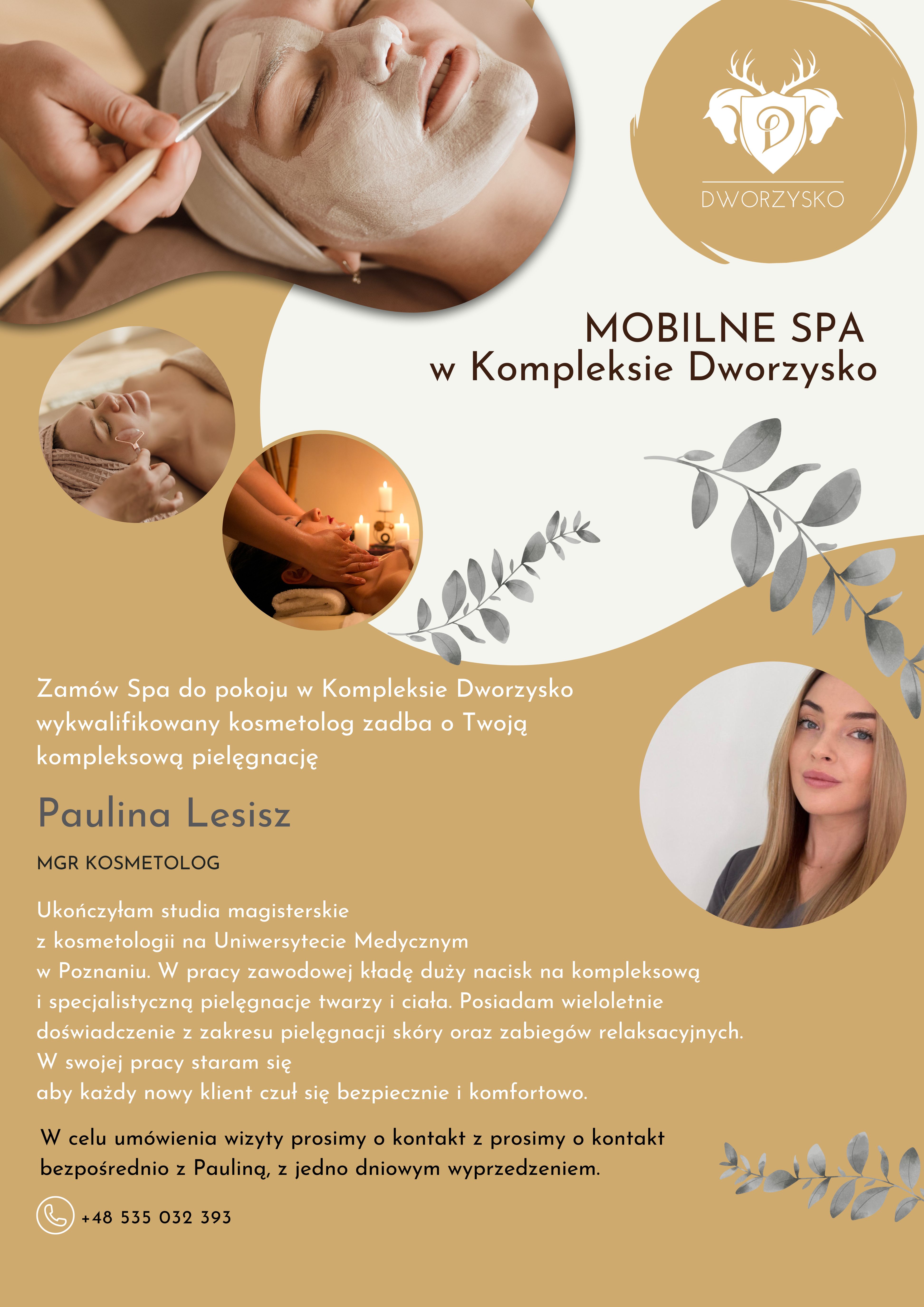Oferta Zabiegów Spa - Dworzysko
