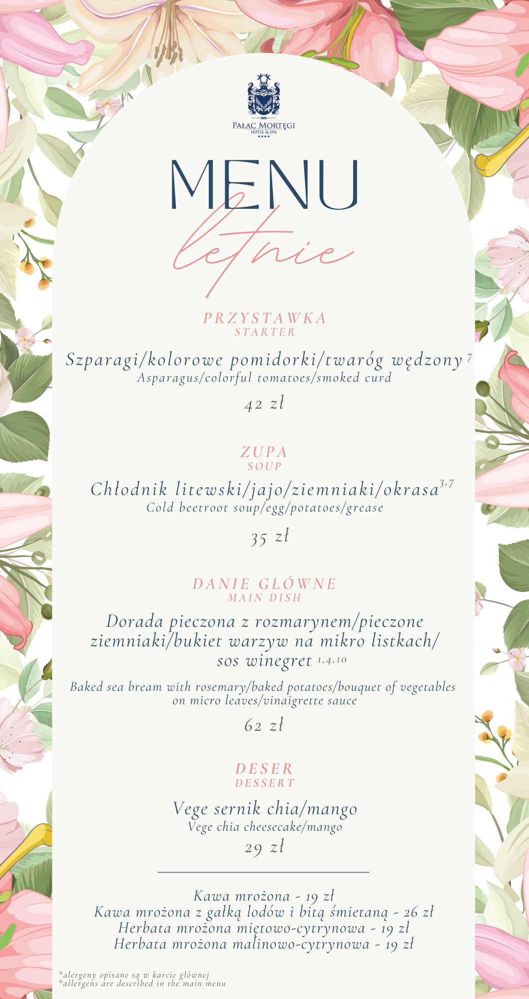 O Restauracji | Pałac Mortęgi Hotel & SPA